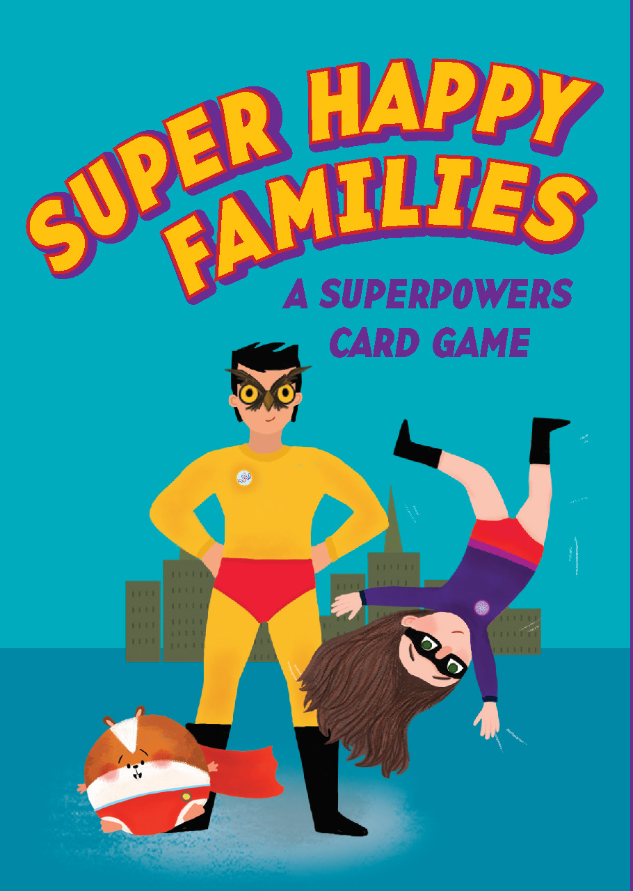 Super Happy Families: A Superpowers Card Game - T&T
